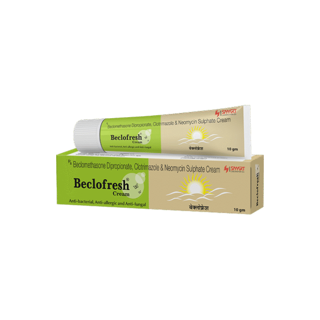BECLOFRESH CREAM 10GM - Smart Laboratories